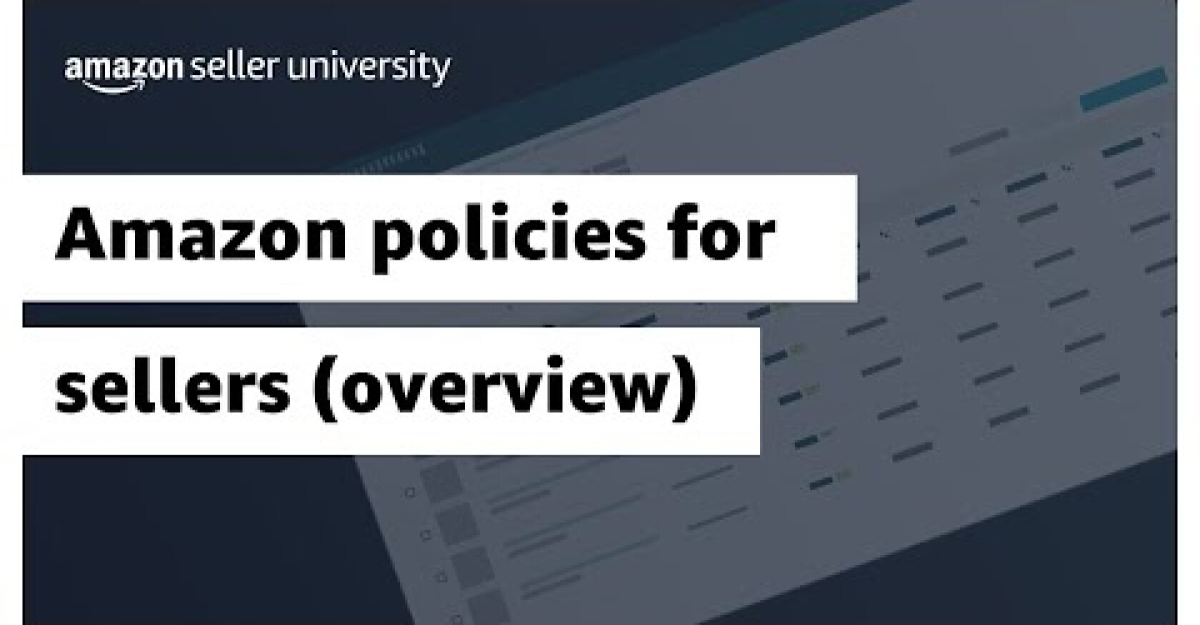 Amazon seller policies to know to keep your business thriving - Sell on ...